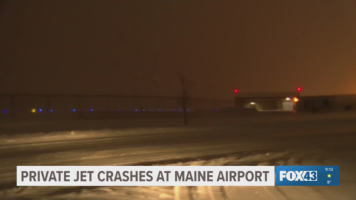 New information on private jet crash at Maine airport | fox43.com