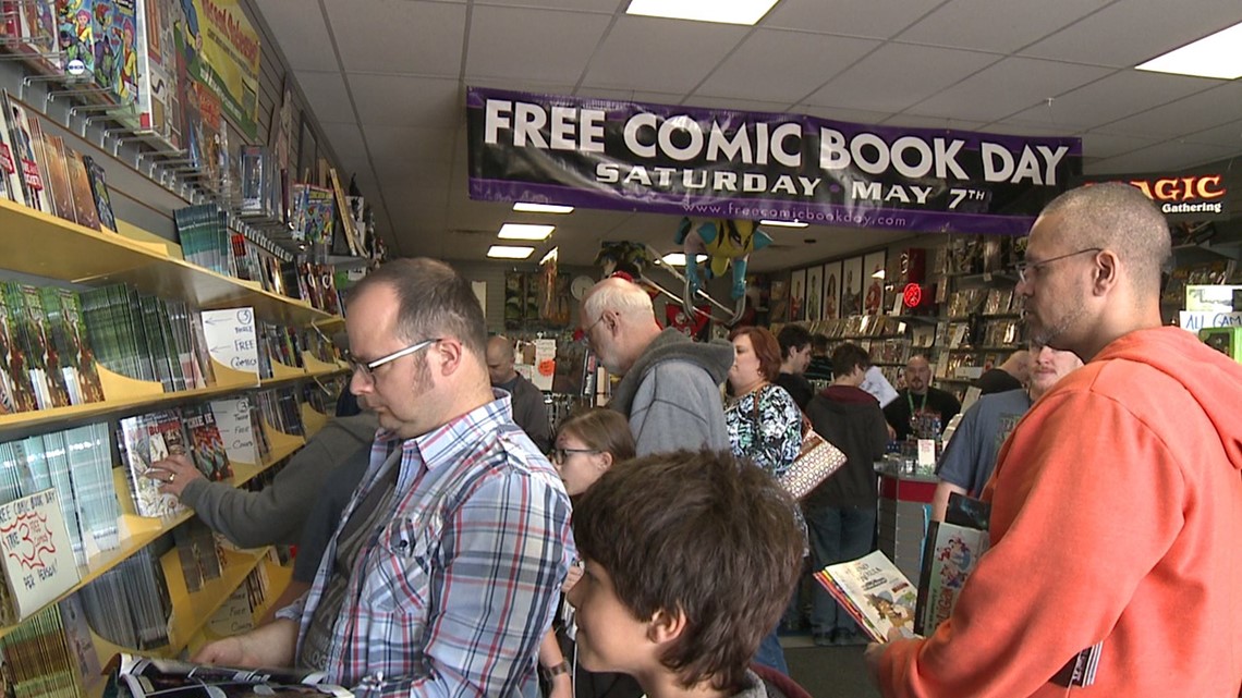 National Free Comic Book Day celebrated in York County | fox43.com