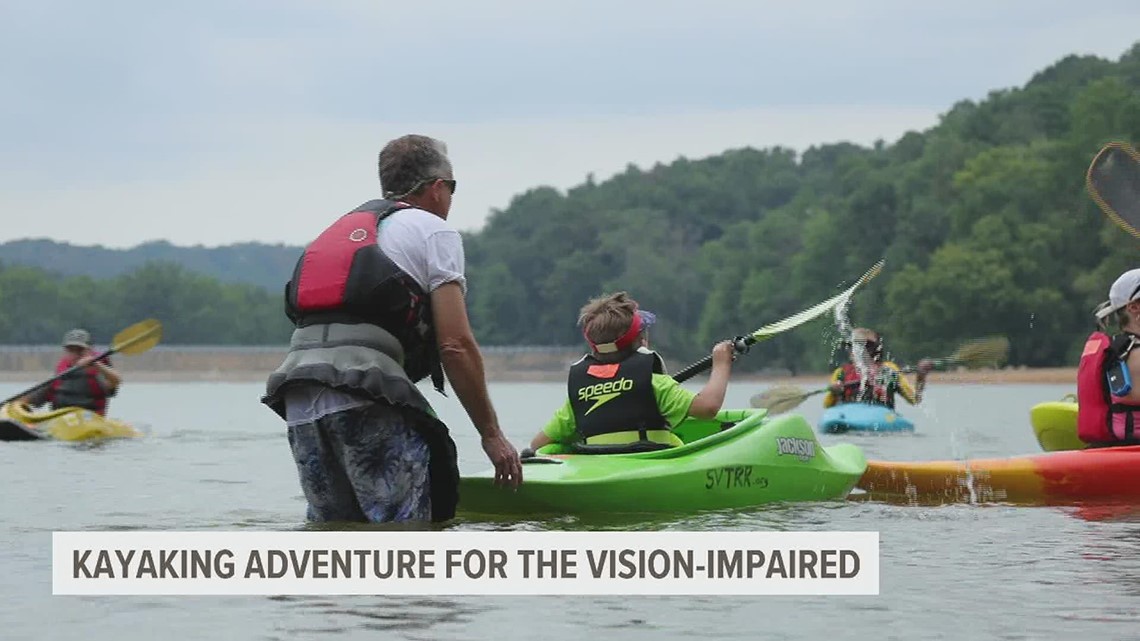 Kayaking adventure for the vision impaired | fox43.com