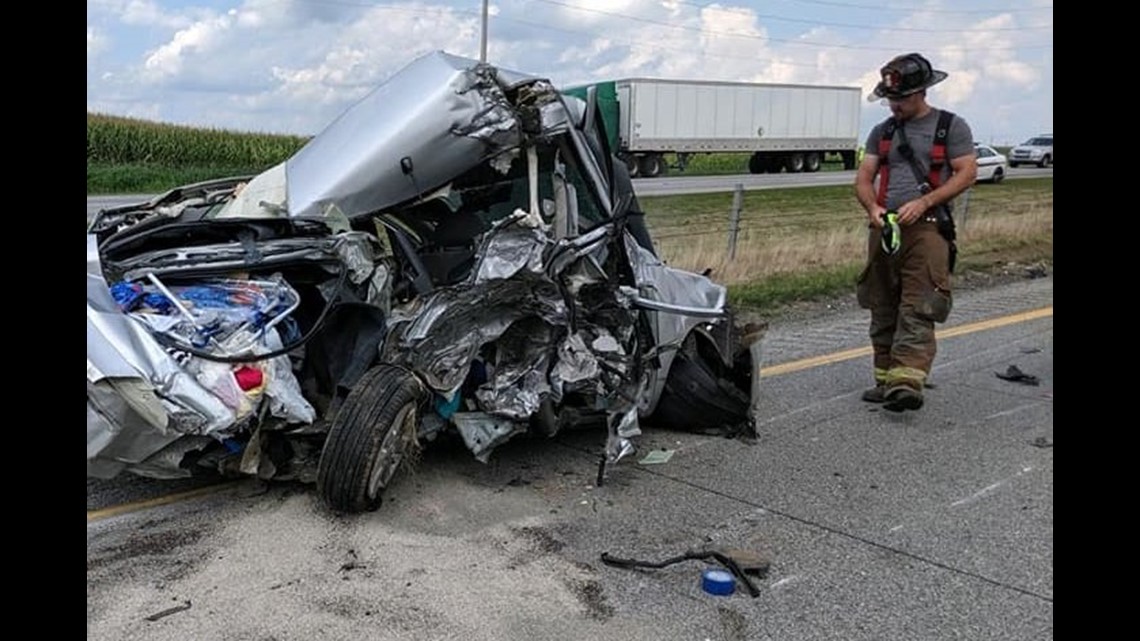 Pickup truck hit parked car on Interstate 81, causing closure for ...
