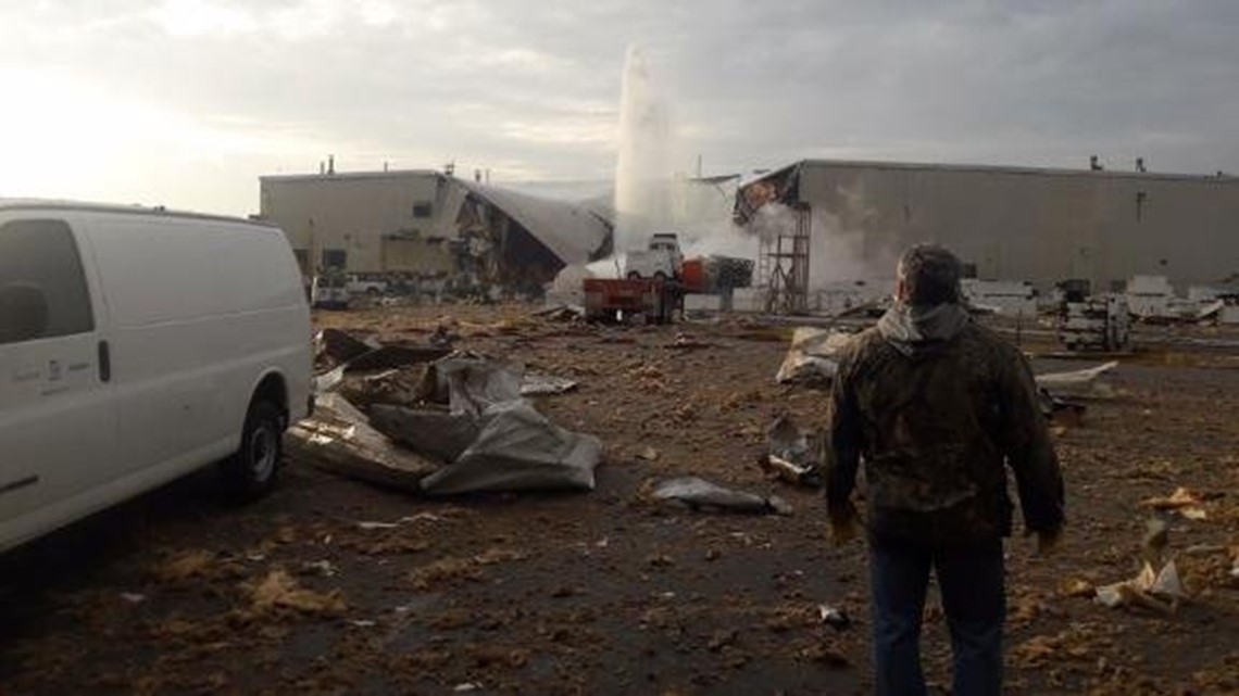 Multiple people were injured in an explosion at an aviation ...