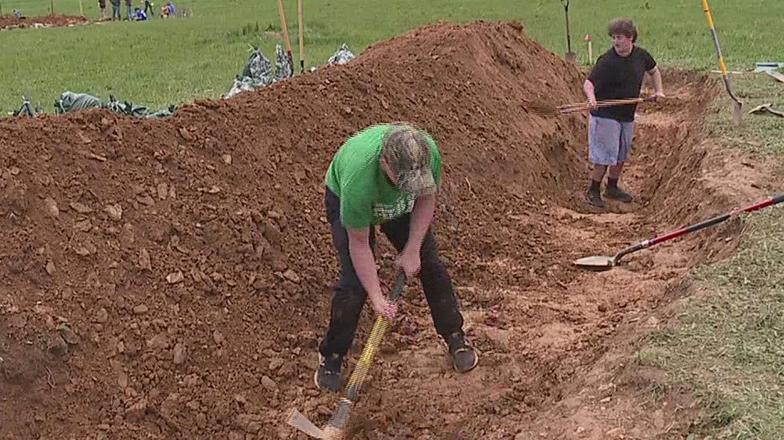 High schoolers dig themselves a new perspective of WWI by carving out ...