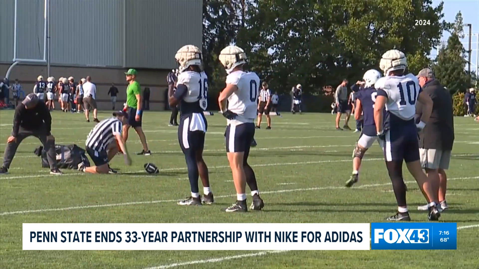 Penn State Athletics begins 10-year adidas partnership, ending long run ...