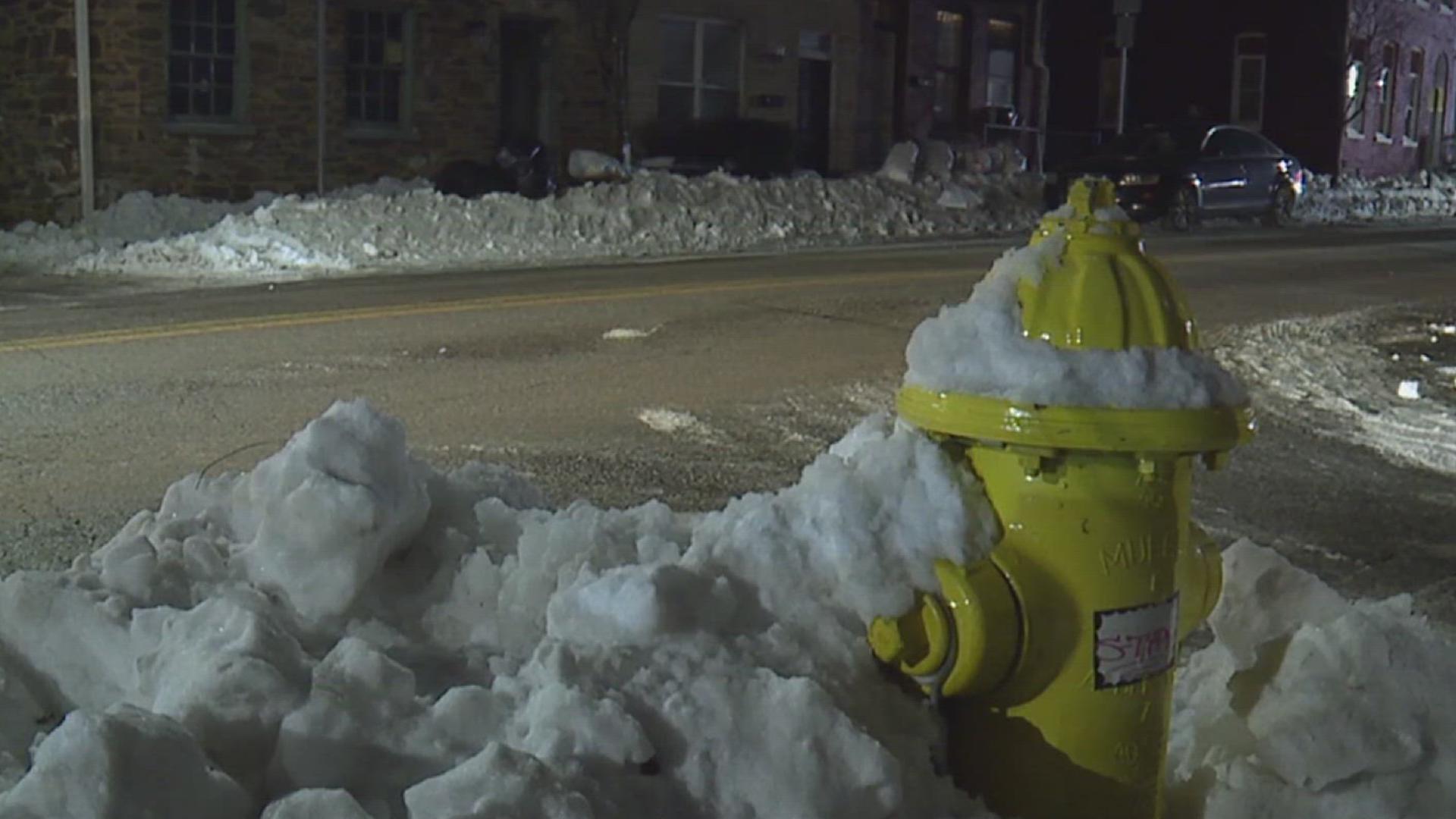 Fire officials ask Pennsylvanians to clear snow away from fire hydrants ...