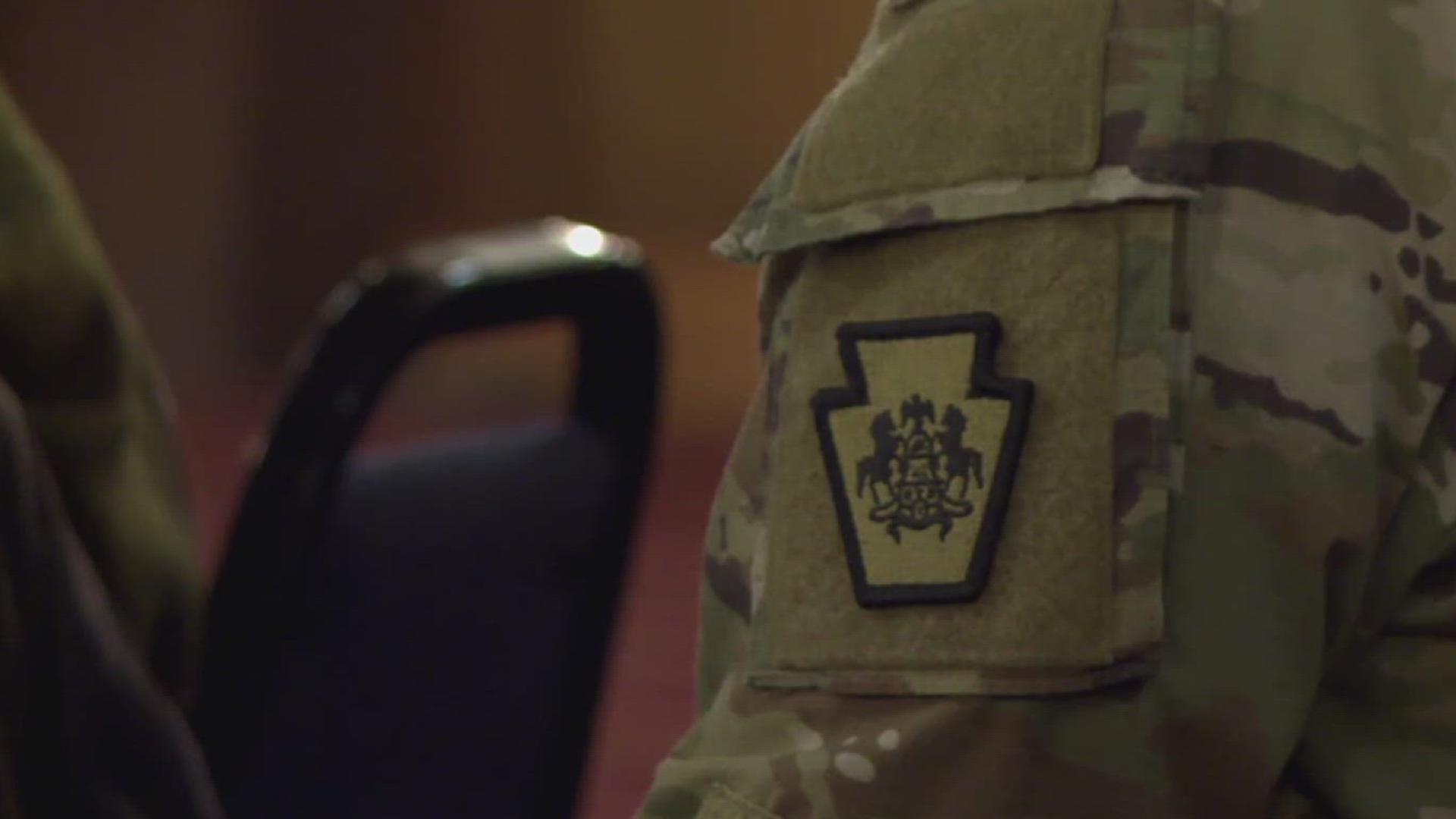 MPAD of Pa. National Guard holds 109th Deployment Ceremony | fox43.com