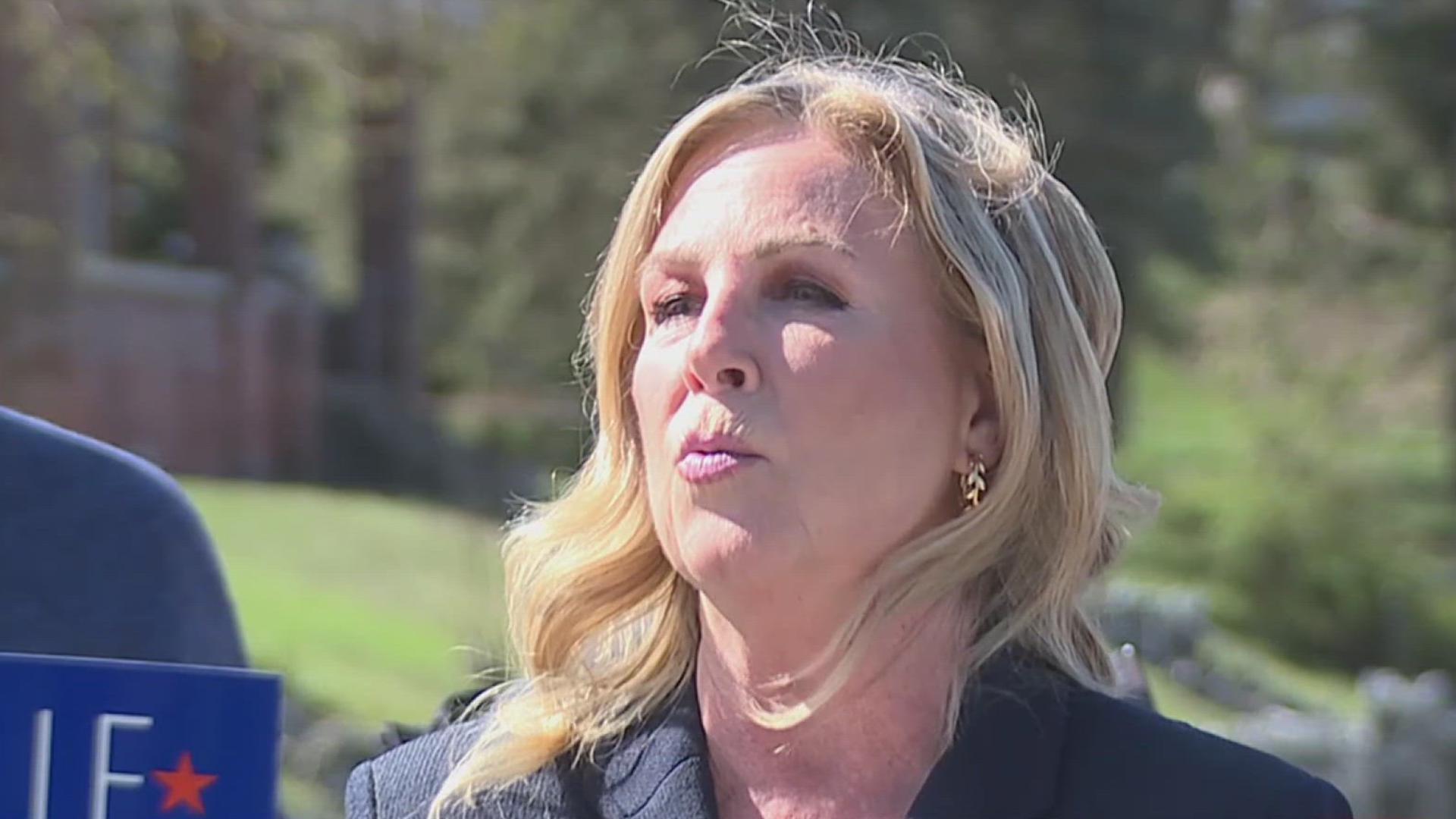 Janelle Stelson, Rep. Perry trade attacks over gas prices, Iran war ...