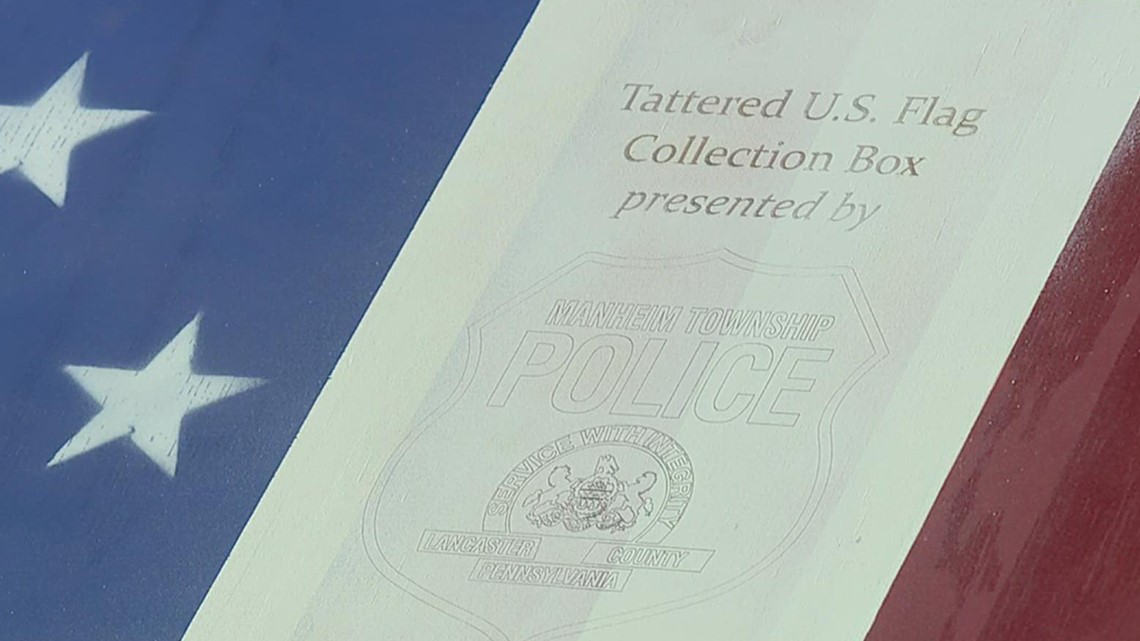 Want to retire an old American flag? There's a new drop box in ...