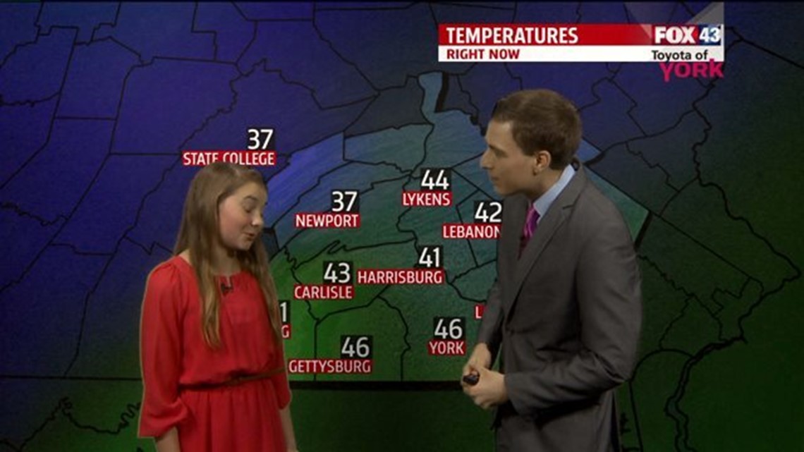 MaryEllen’s Weather Kids with Mikayla Hostler | fox43.com