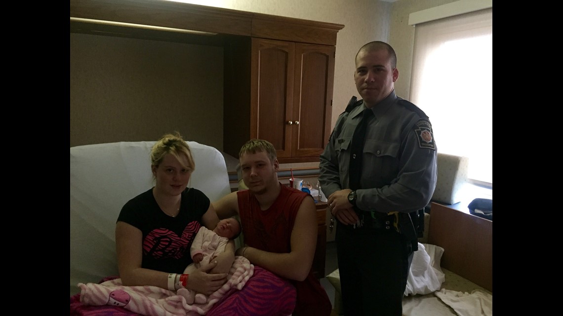 Off duty trooper delivers baby in Sheetz parking lot | fox43.com