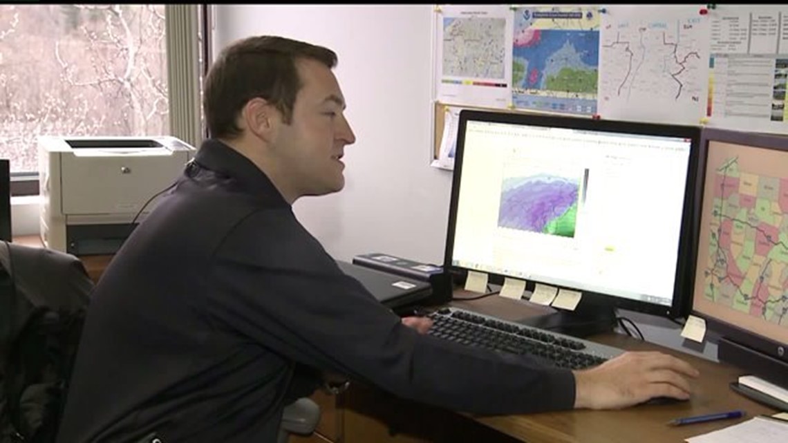 ‘Jumping’ into action: State meteorologist welcomes storm surge | fox43.com