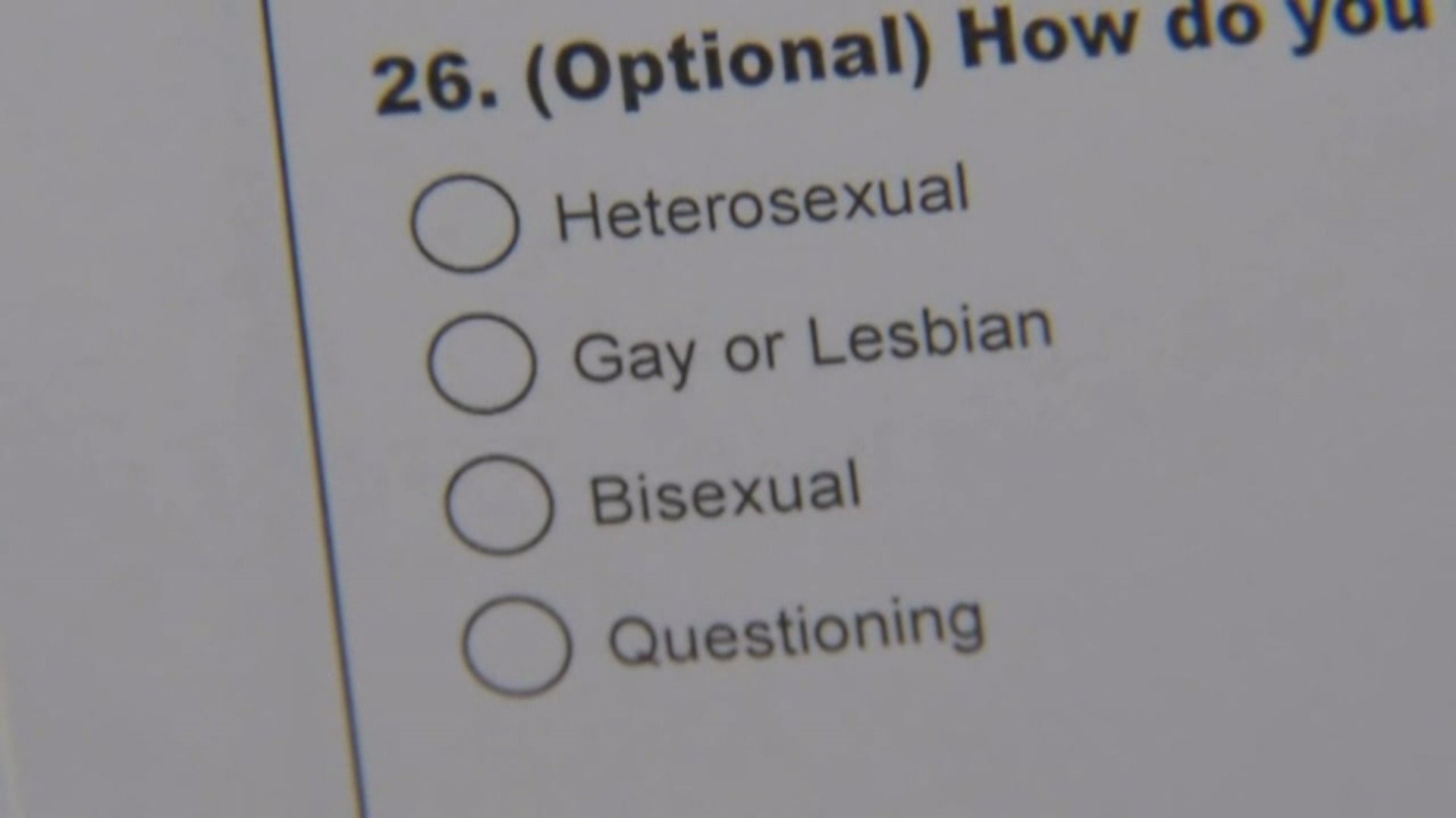 School survey questions sexual orientation | fox43.com