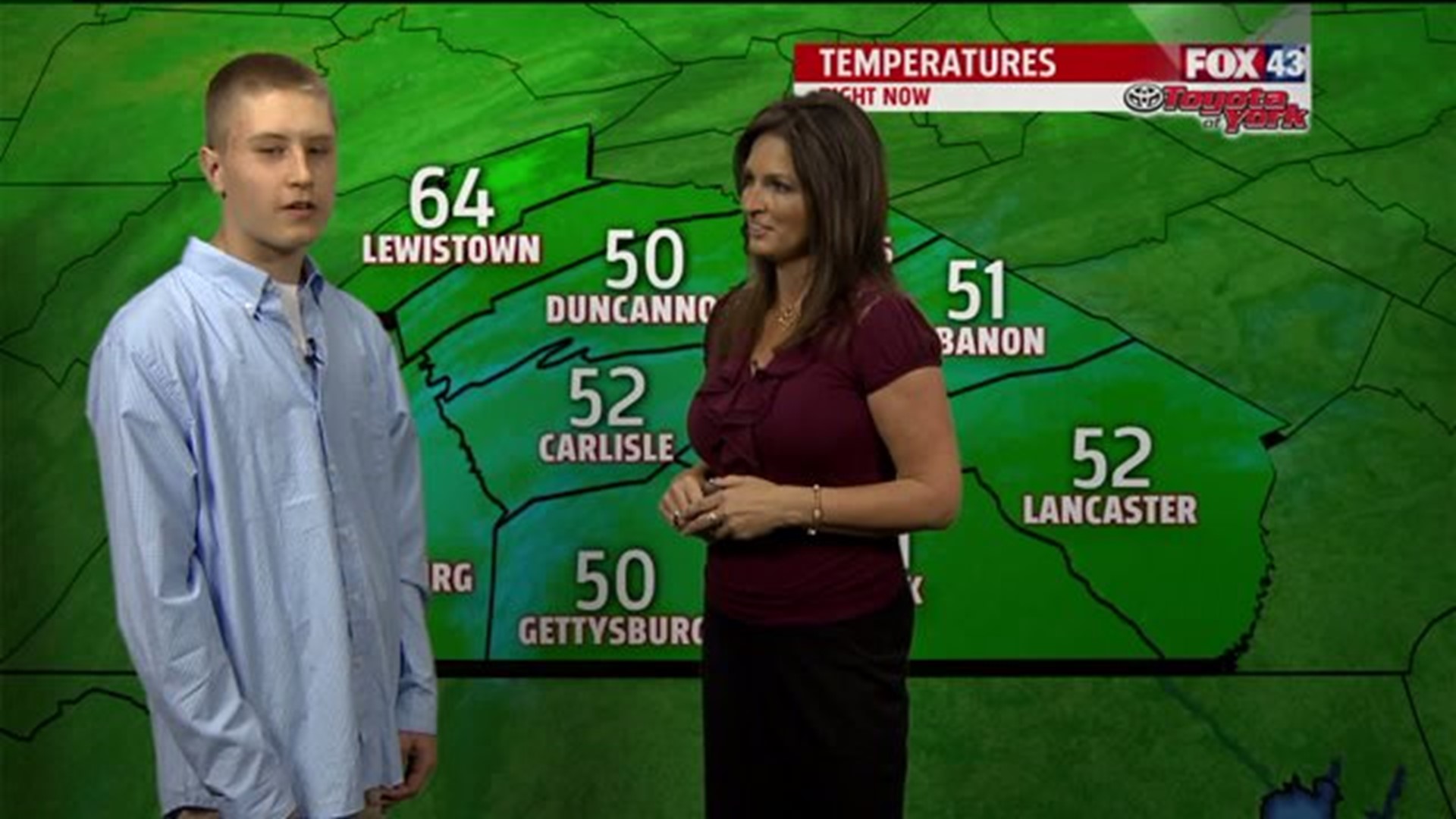 MaryEllen’s weather kid with Carson Snelbaker | fox43.com