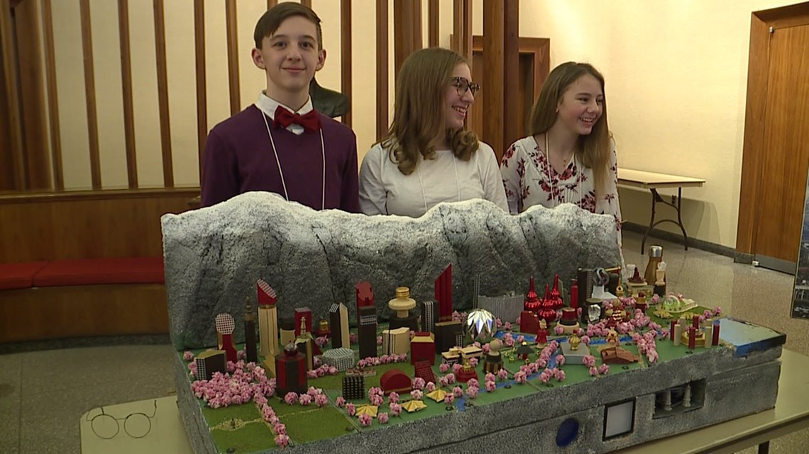 Middle school students build future cities in nationwide competition ...