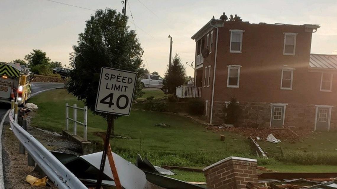 Strong storms blow roof off York County home | fox43.com