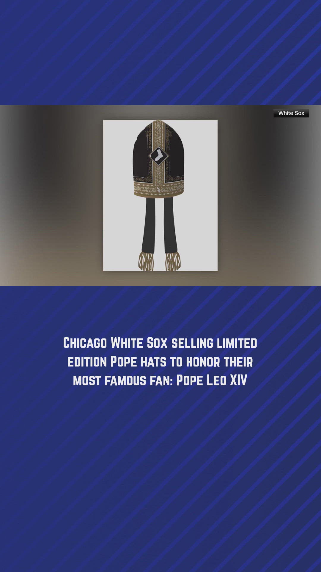 White Sox selling limited edition Pope hat | fox43.com