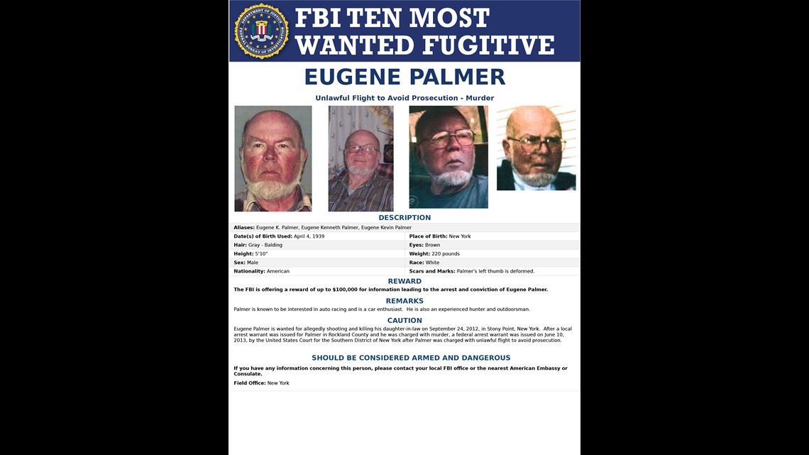 FBI adds Eugene Palmer to Ten Most Wanted Fugitives list | fox43.com