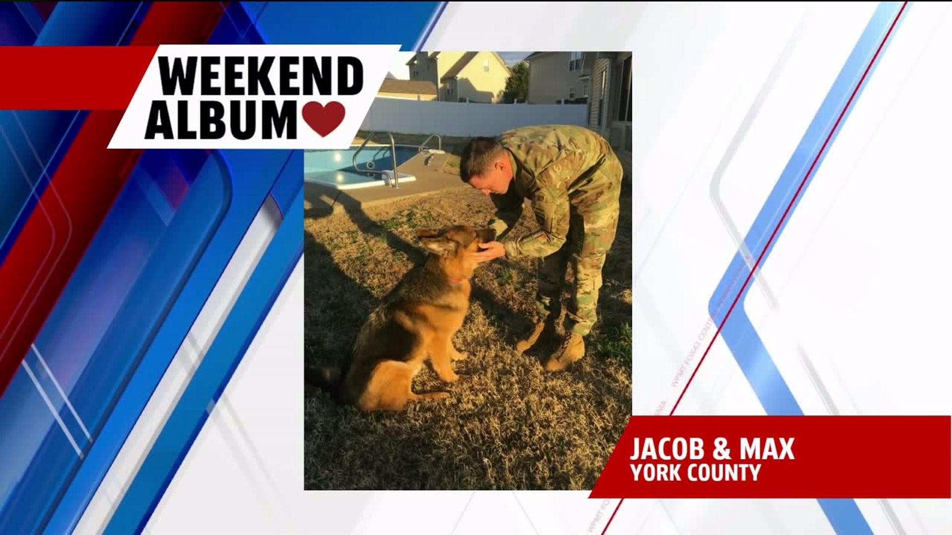 WEEKEND ALBUM: Soldier reunites with four-legged friend | fox43.com
