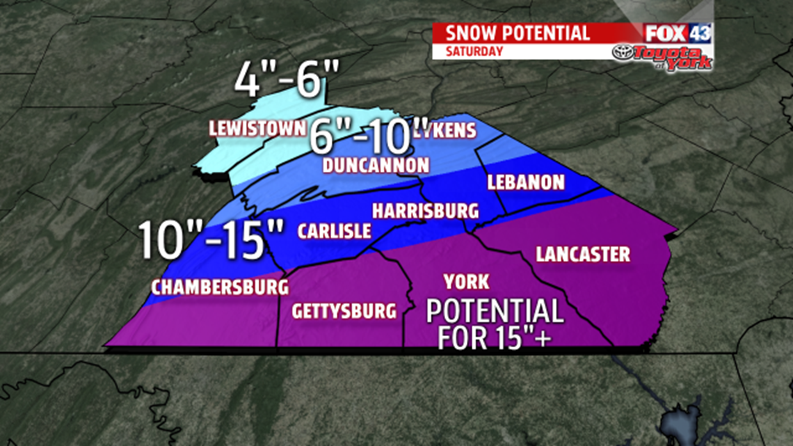 Get prepared for a lot of snow! | fox43.com