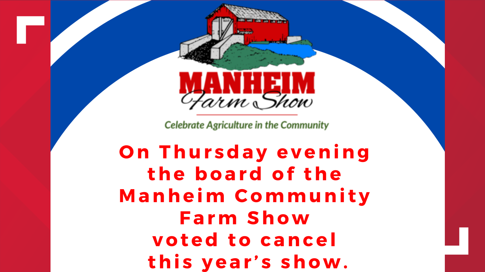 2020 Manheim Farm Show cancelled due to COVID-19 concerns | fox43.com