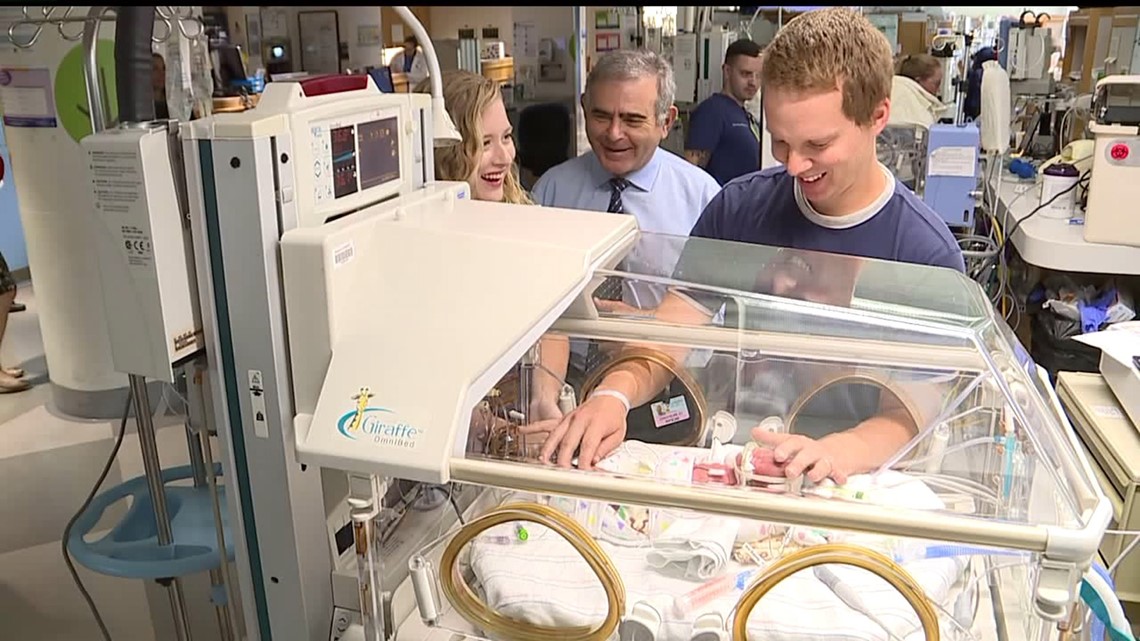 Former NICU patient at Penn State Children’s Hospital meets doctor 20 ...
