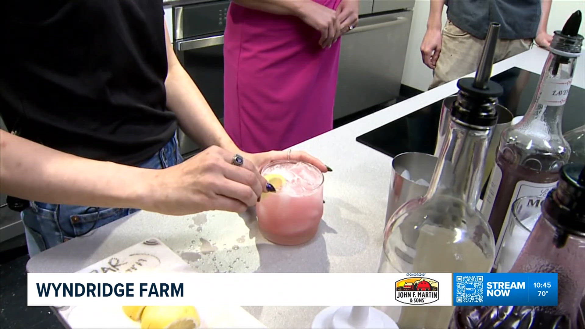 Wyndridge Farm makes their Mojito Cider and Blueberry Lavender Lemonade ...