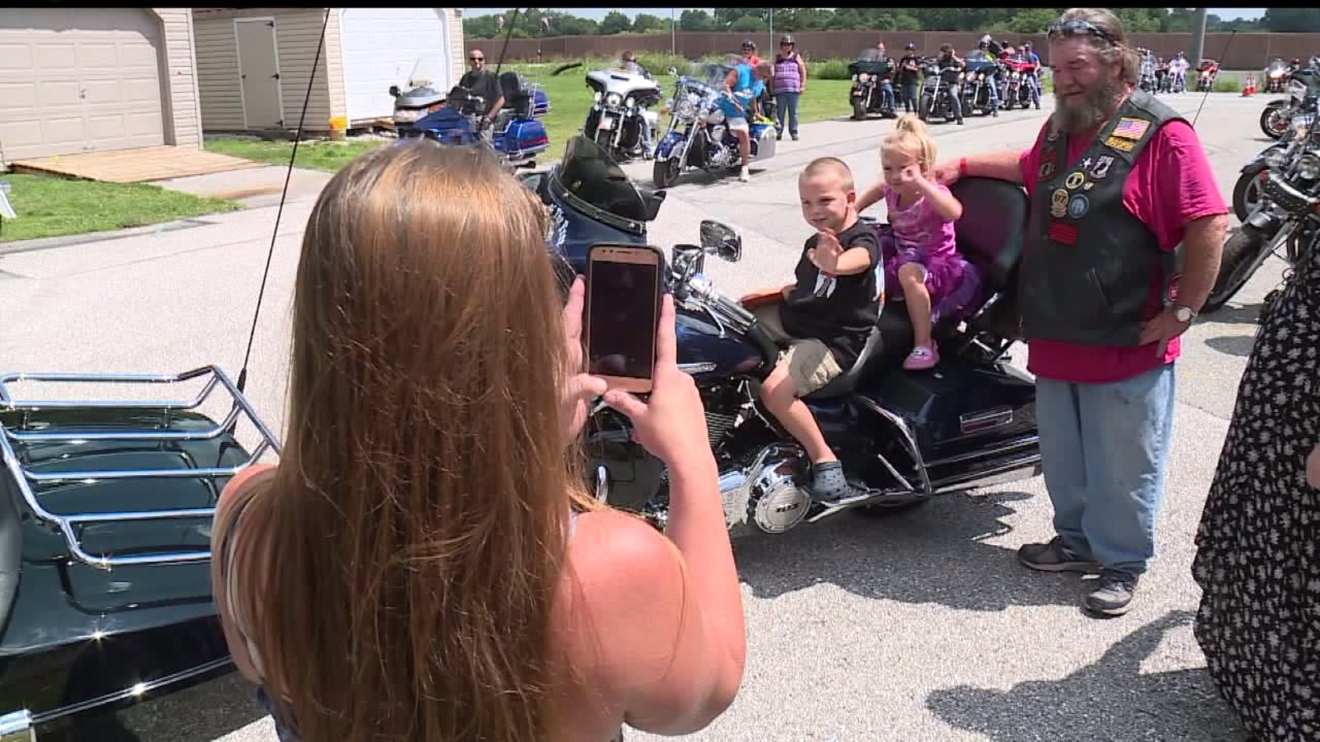 Motorcycle ride helps boy who lost family in crash | fox43.com