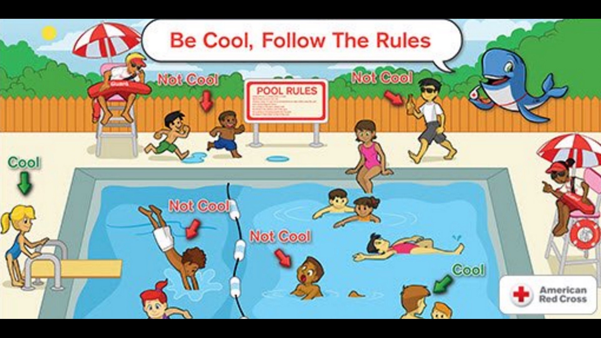 Red Cross apologizes for ‘super racist’ pool safety poster | fox43.com