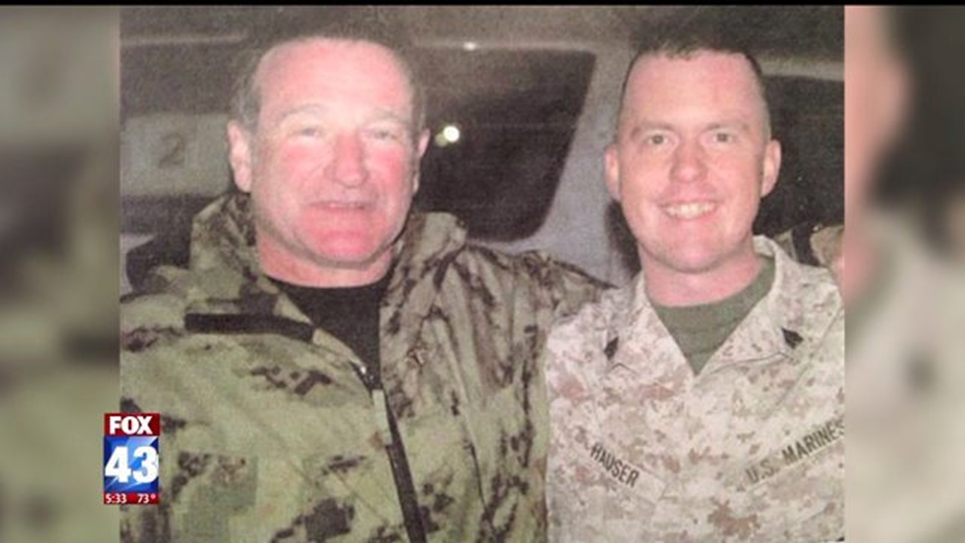 SSgt. Josh Hauser remembers Robin Williams | fox43.com