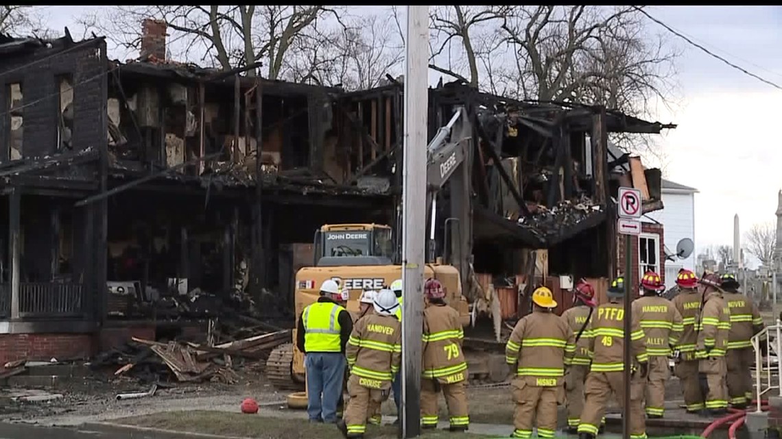 Neighbors take action after house explosion & fire in York County ...