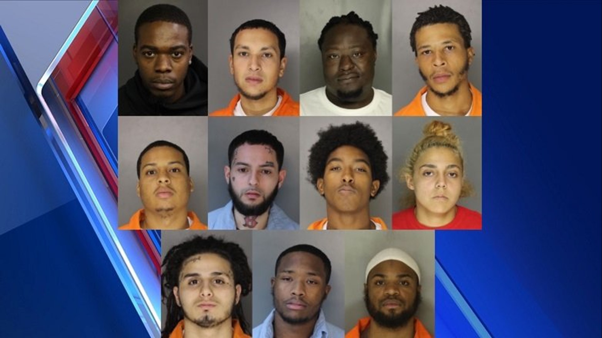 11 people arrested, five others wanted in connection with gang-related ...