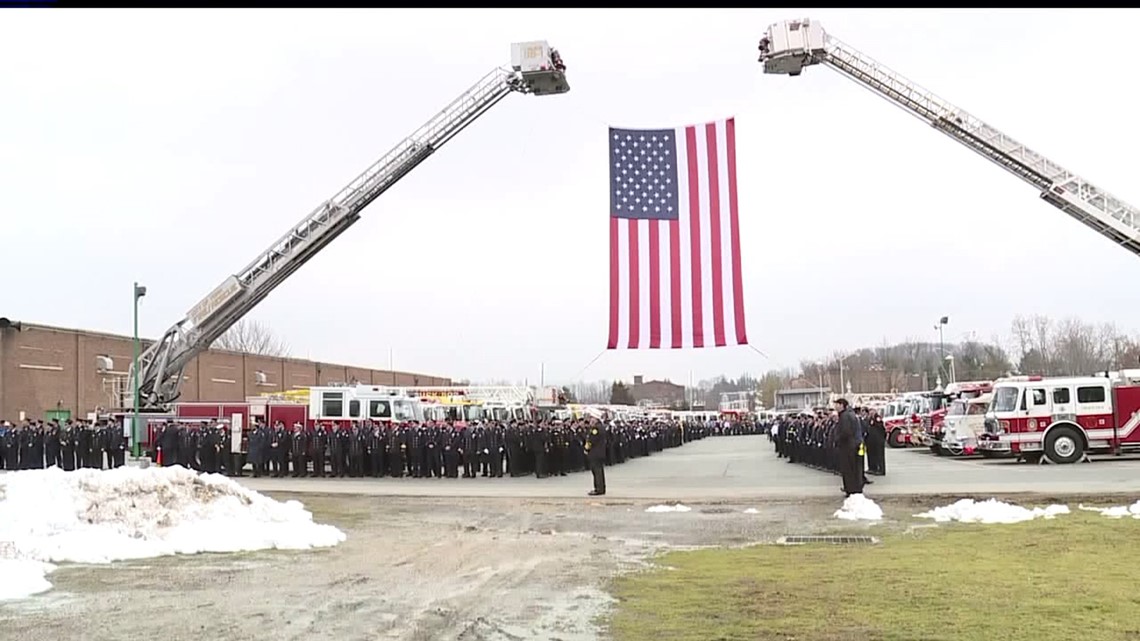 A brotherhood pays its respects to fallen York firefighters | fox43.com