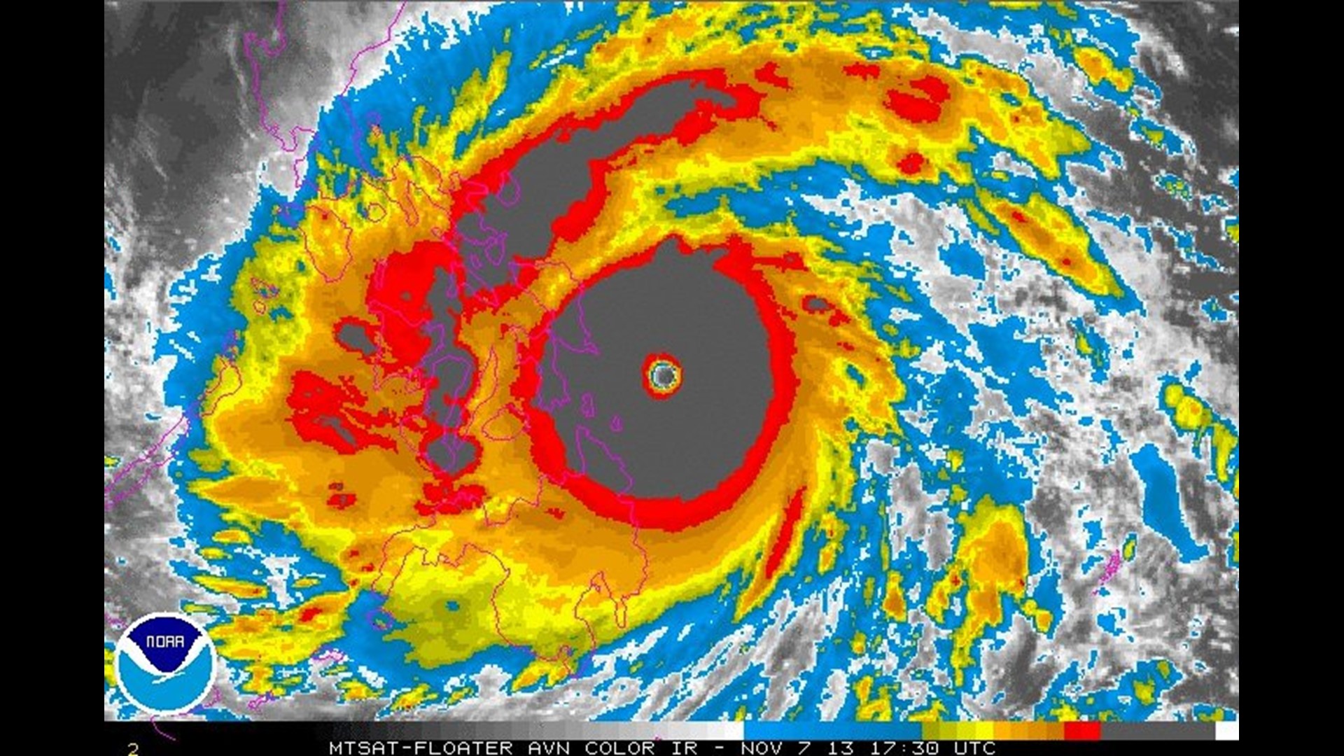 Super Typhoon Haiyan, one of strongest storms ever, heads for central ...