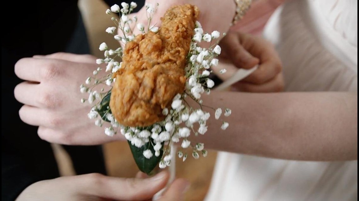 KFC offers chicken corsage for prom dates | fox43.com