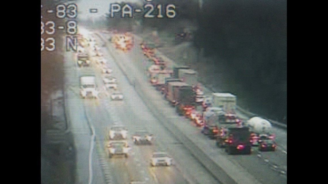 At least one person injured after Interstate 83 crash | fox43.com
