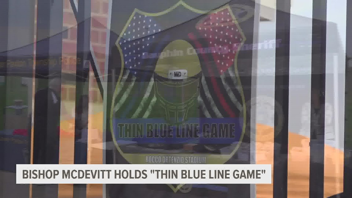 Bishop McDevitt holds 'Thin Blue Line Game' for fallen first responders ...