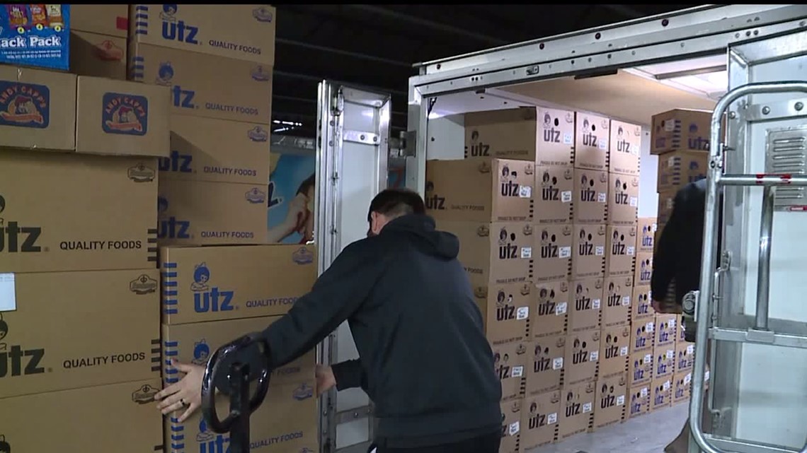 Behind-the-scenes look at UTZ factory ahead of the Super Bowl | fox43.com