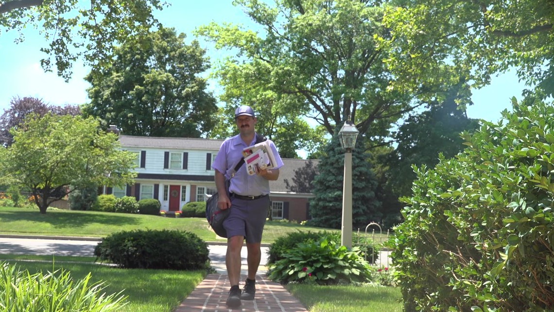 Mail Carrier discusses how he stays cool during the hot summer months ...