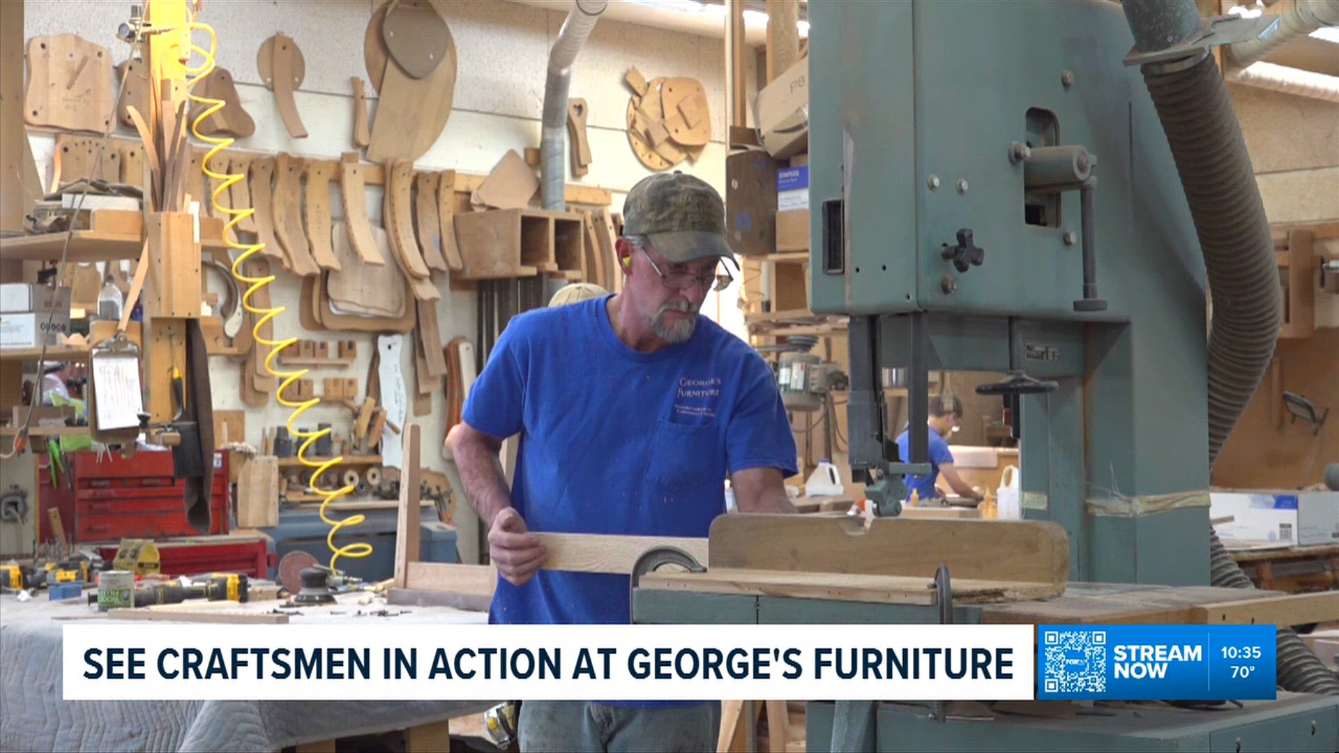 See craftsmen in action at George's Furniture in Lancaster County ...