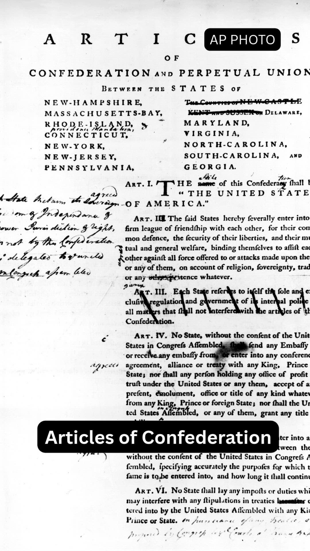 Articles of Confederation | fox43.com