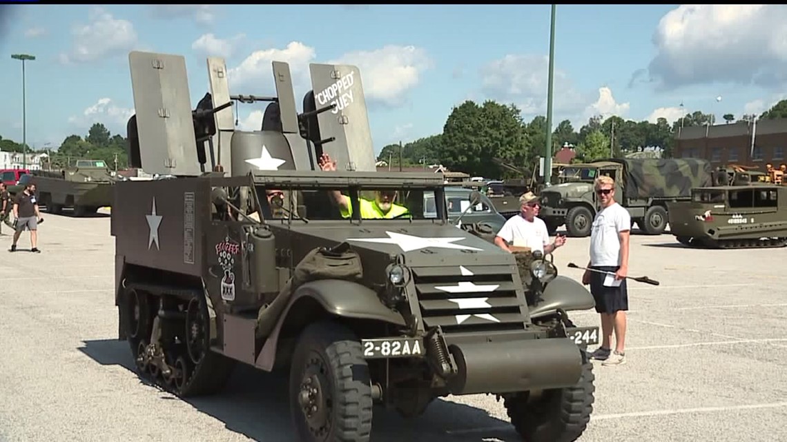 ‘History in motion’ brings hundreds of restored military vehicles to ...