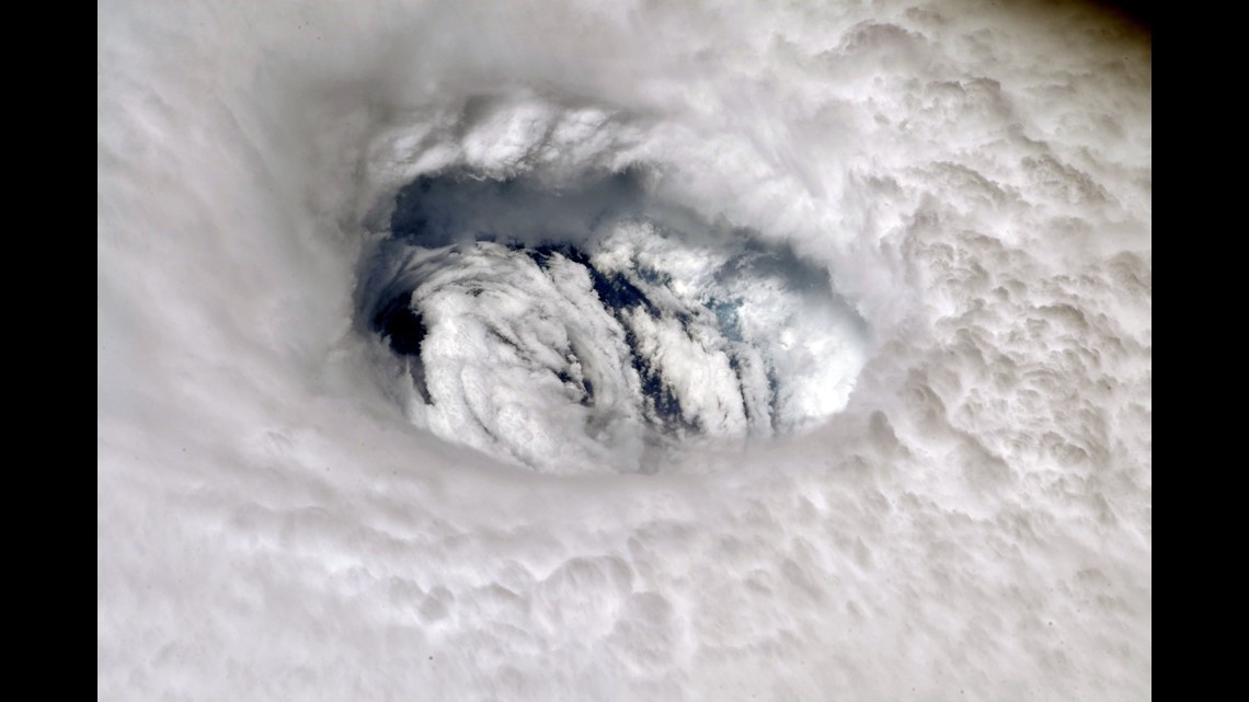 This photo of Hurricane Dorian’s eye puts the monster storm’s ...