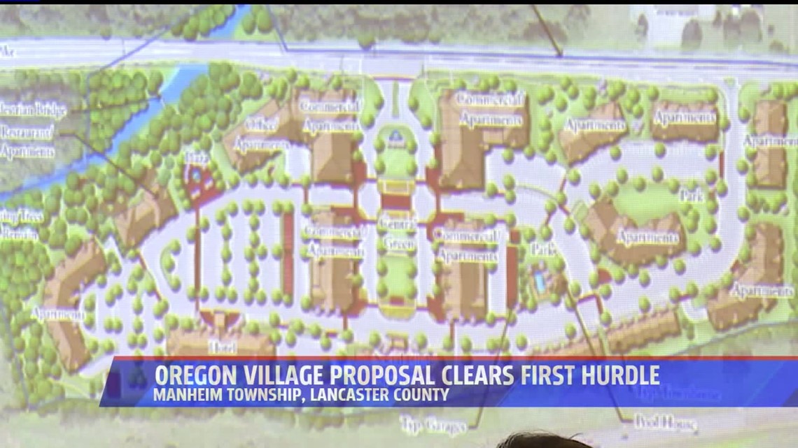 Updated Oregon Village proposal clears first hurdle | fox43.com
