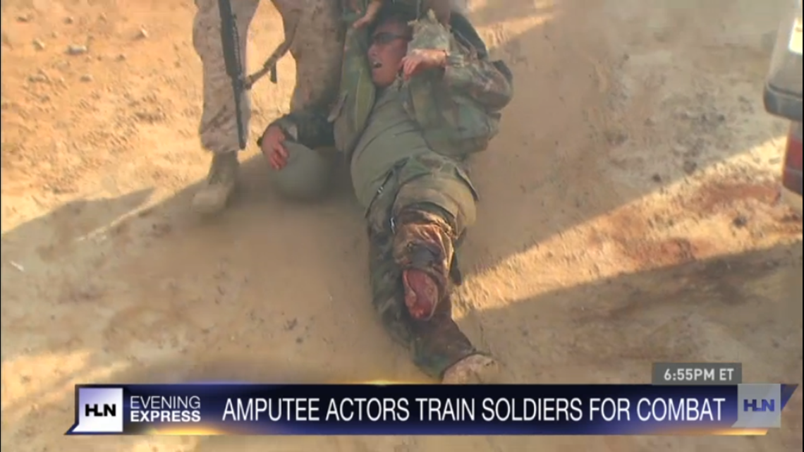 Amputee actors help soldiers prepare for war | fox43.com
