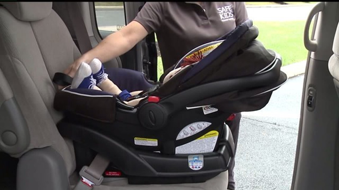 Is your child properly restrained in the car? PennDOT and police urging ...