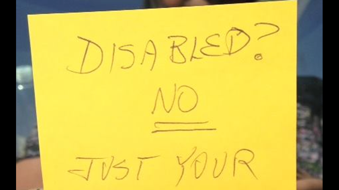 Family outraged over nasty note questioning disability | fox43.com