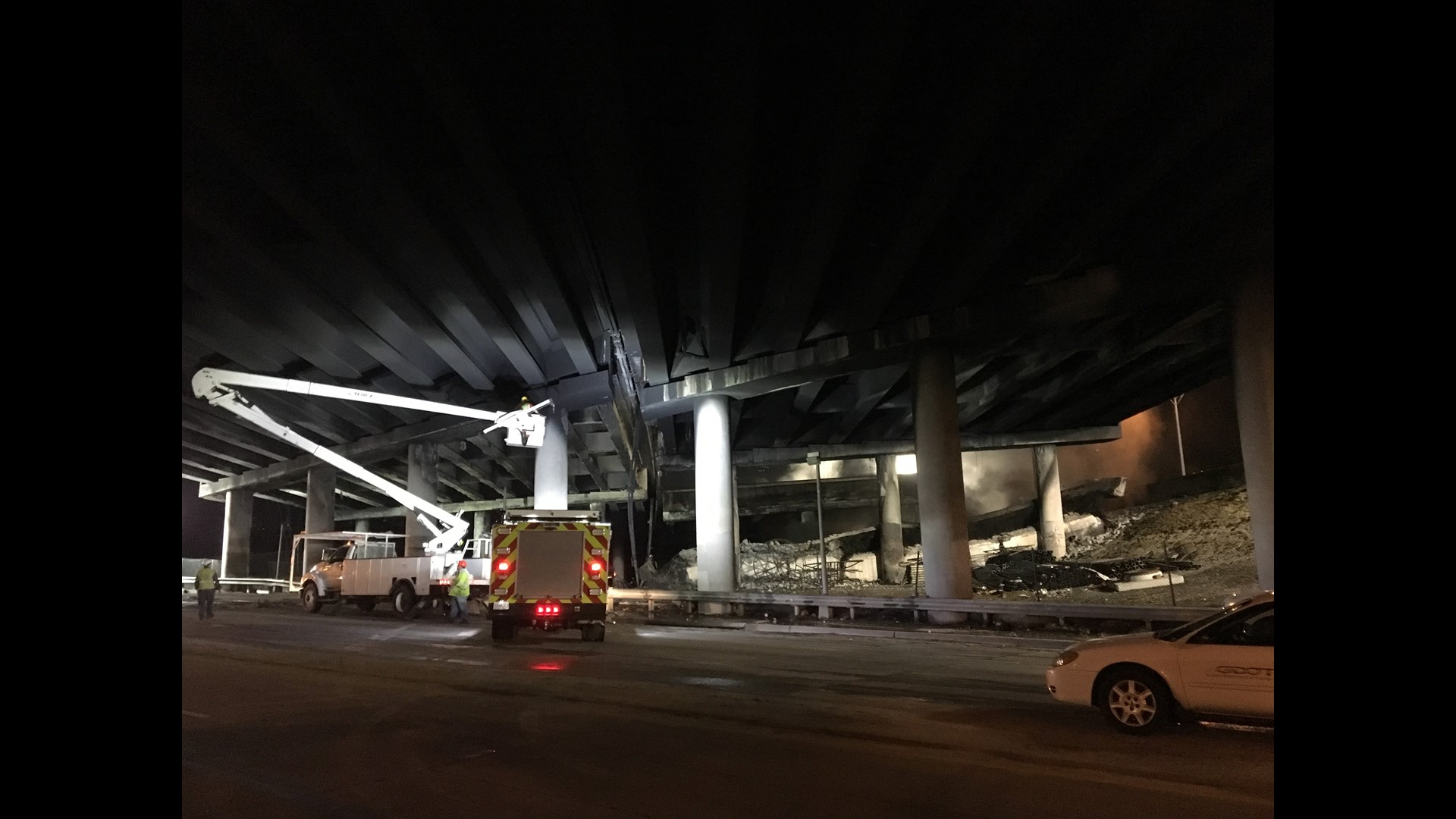 Atlanta bridge collapse and fire: Why there were no fatalities | fox43.com