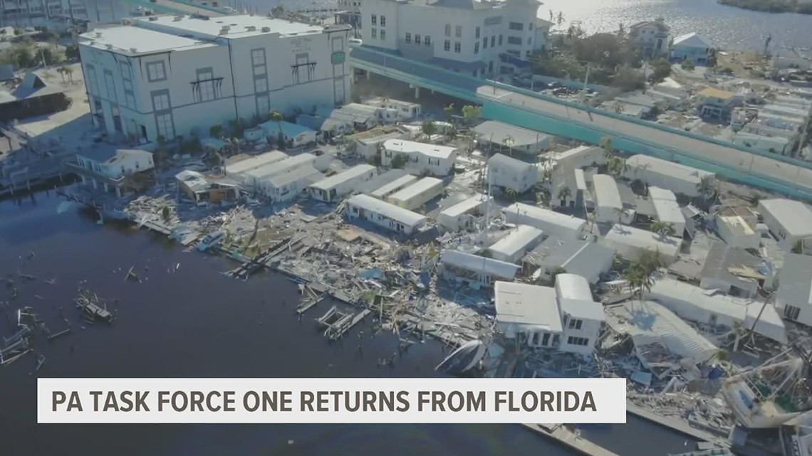 PA Task Force 1 members share what they saw while deployed in Florida ...