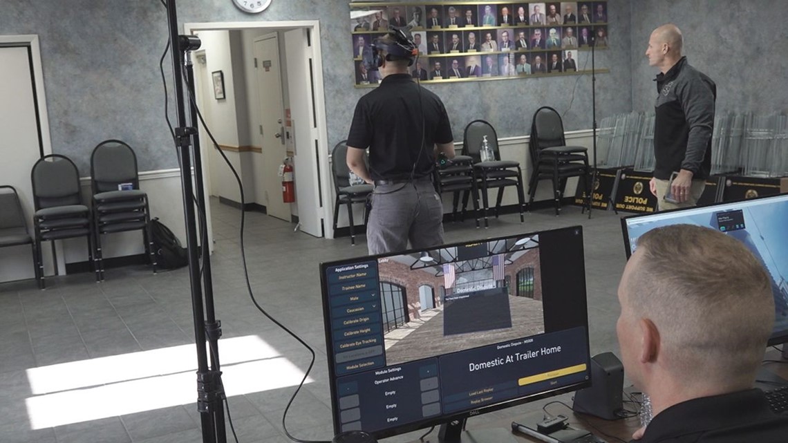 New technology places police in real-life scenarios to train them how ...
