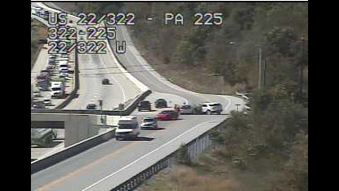 Coroner responds to Route 22/322 crash in Dauphin County | fox43.com