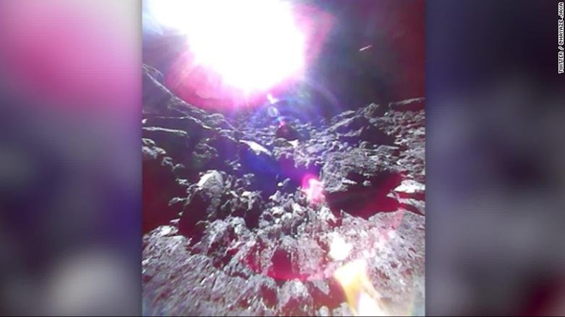 Japanese rovers send first footage from surface of asteroid | fox43.com